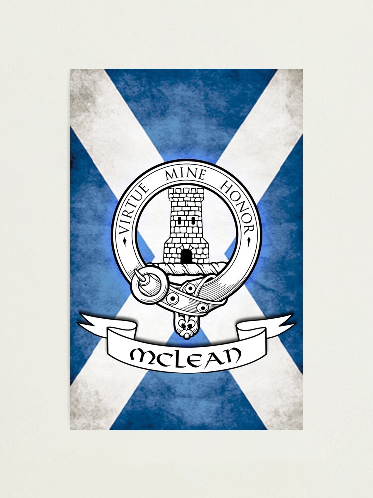 "McLean Family - Scottish Clan Crest" Photographic Print by njmclean ...