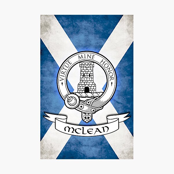 "McLean Family - Scottish Clan Crest" Photographic Print by njmclean ...