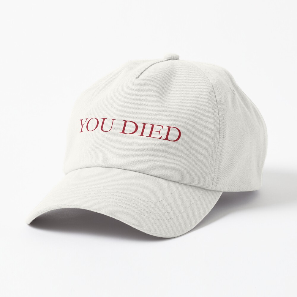 "You Died" Sticker for Sale by lobstershorts | Redbubble