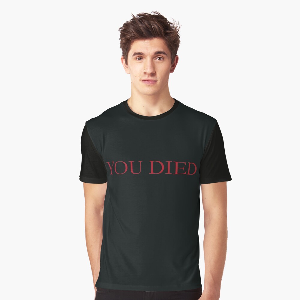 "You Died" Sticker for Sale by lobstershorts | Redbubble