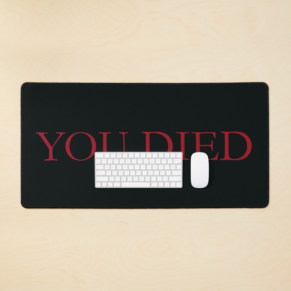 "You Died" Sticker for Sale by lobstershorts | Redbubble