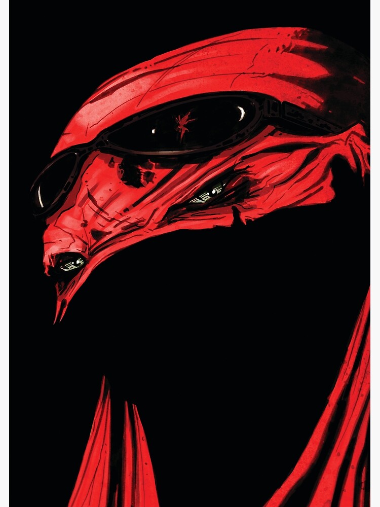 "Raphael TMNT Mask" Poster for Sale by ArtbyAlReid | Redbubble