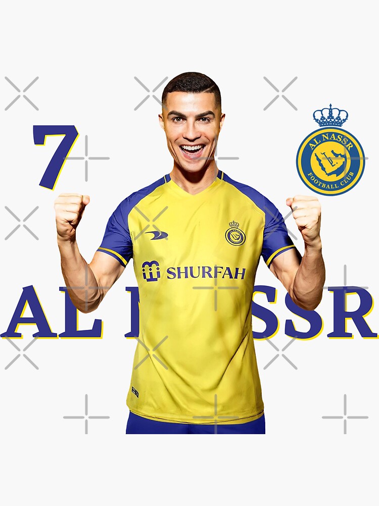 "Al Nassr Ronaldo" Sticker for Sale by yosfeno | Redbubble
