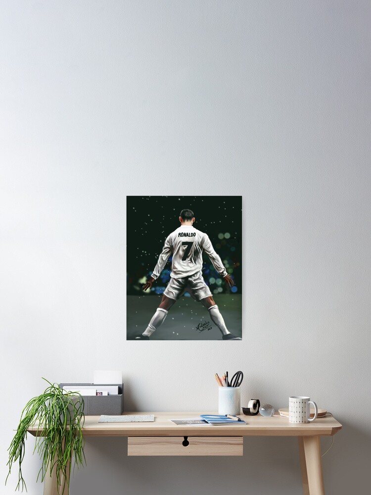 "Siuuu" Poster for Sale by MC-ART-MALEEHA- | Redbubble