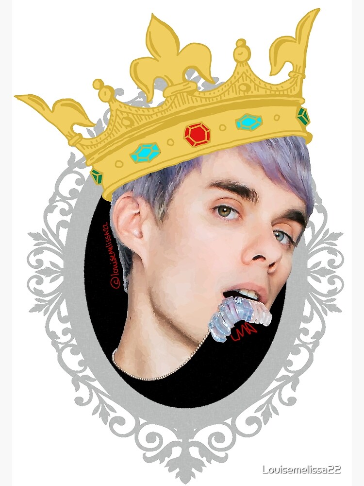 "Awsten Knight Digital Portrait " Art Print by Louisemelissa22 | Redbubble