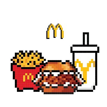 "Cute McDonald's pixeled meal in collaboration with NewJeans new jeans ...