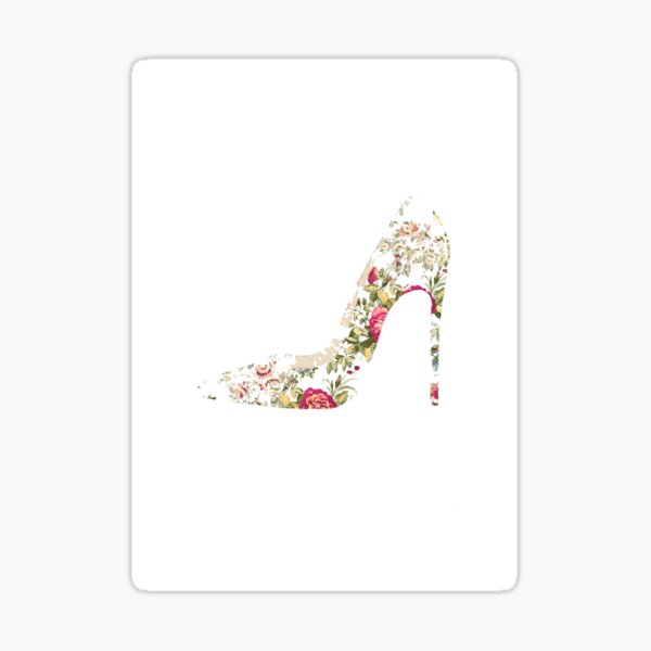 "fashion shoe" Sticker by StickersMarian | Redbubble