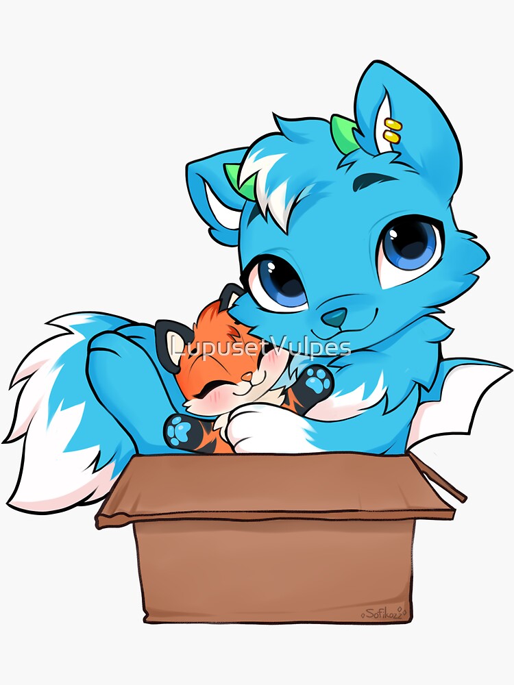 "Box Venmar" Sticker by LupusetVulpes | Redbubble