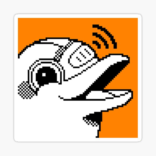 "Flipper Zero Logo Orange" Sticker for Sale by X X | Redbubble