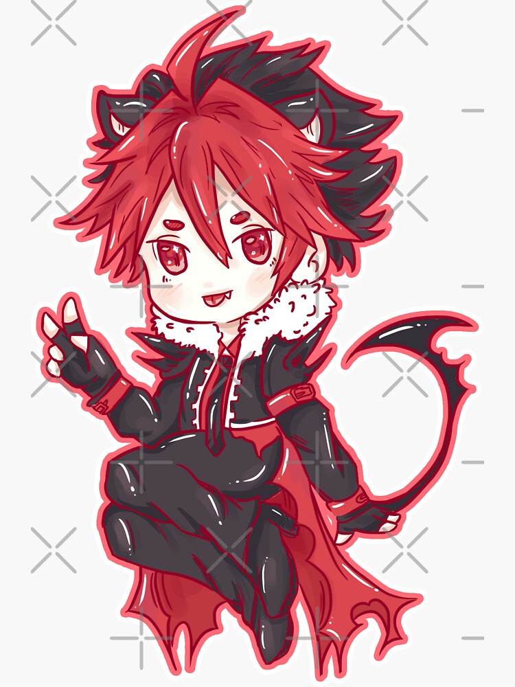 "Chibi Crown - Show By Rock" Sticker by RhunaArt | Redbubble