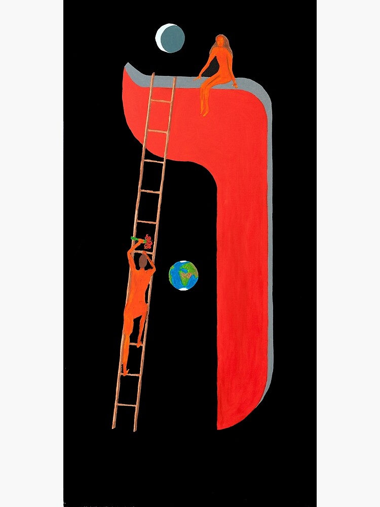 Lámina fotográfica «La letra de Vav, alfabeto hebreo» de alephbet ...