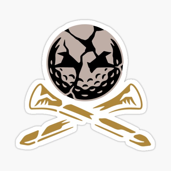 "golf league" Sticker for Sale by ghitaart | Redbubble