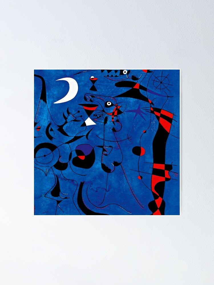 "Joan Miró Landscape | Joan Miro Abstract Art" Poster for Sale by ...