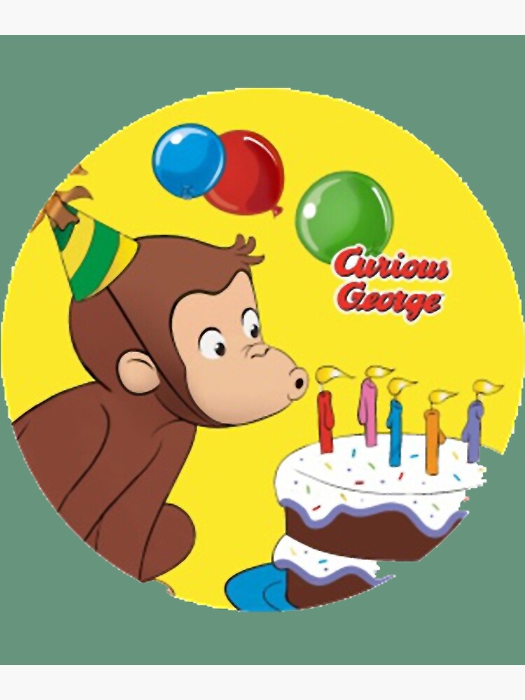 Curious George Happy Birthday Banner