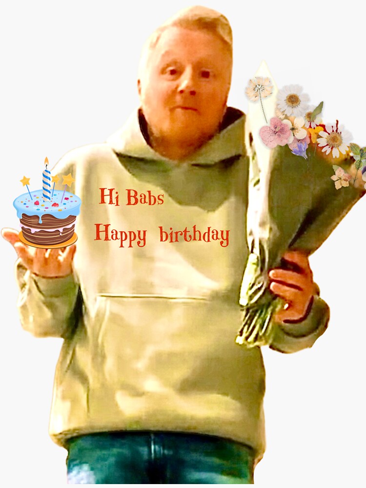 "Paul breach happy birthday " Sticker for Sale by grayson1302 | Redbubble