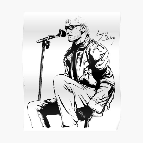 Layne Staley Posters | Redbubble