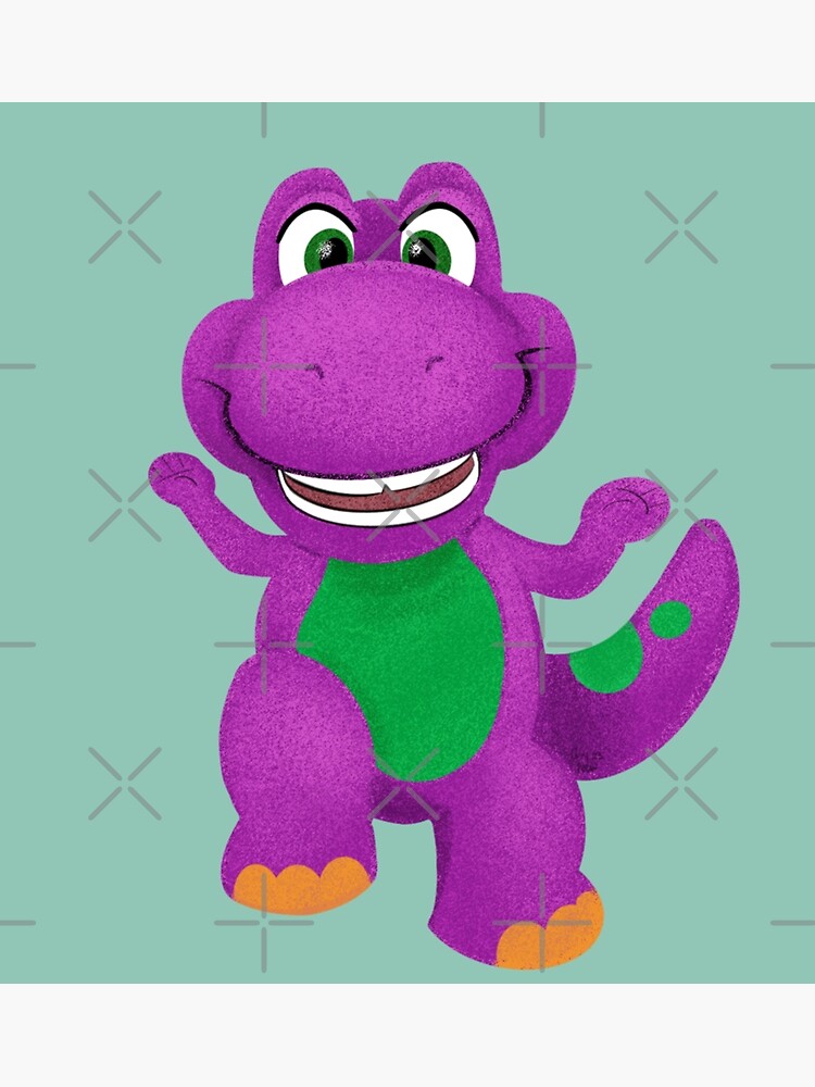 Image Barney The Dinosaur Birthday Card Barney's World: Barney's