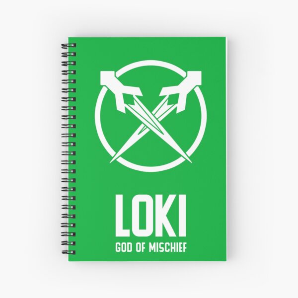 Loki Spiral Notebooks | Redbubble