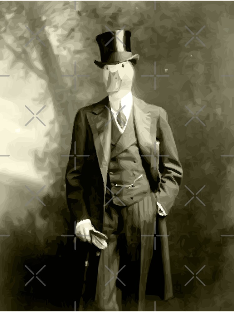 "Gentleman Duck" Sticker by GloriousWax | Redbubble