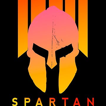 "Spartan Banner Logo" Sticker for Sale by NawbuSmart | Redbubble