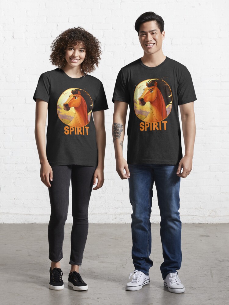 "Spirit Stallion Of The Cimarron " Essential T-Shirt for Sale by Audra ...