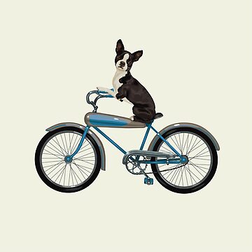 "Dog on a Bike" Sticker for Sale by Chris Lyons | Redbubble
