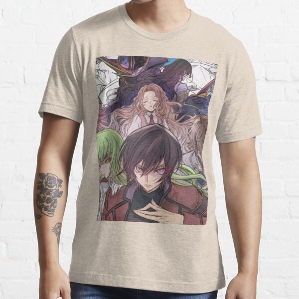 "Code Geass All Characters " T-shirt for Sale by FantasyKings ...