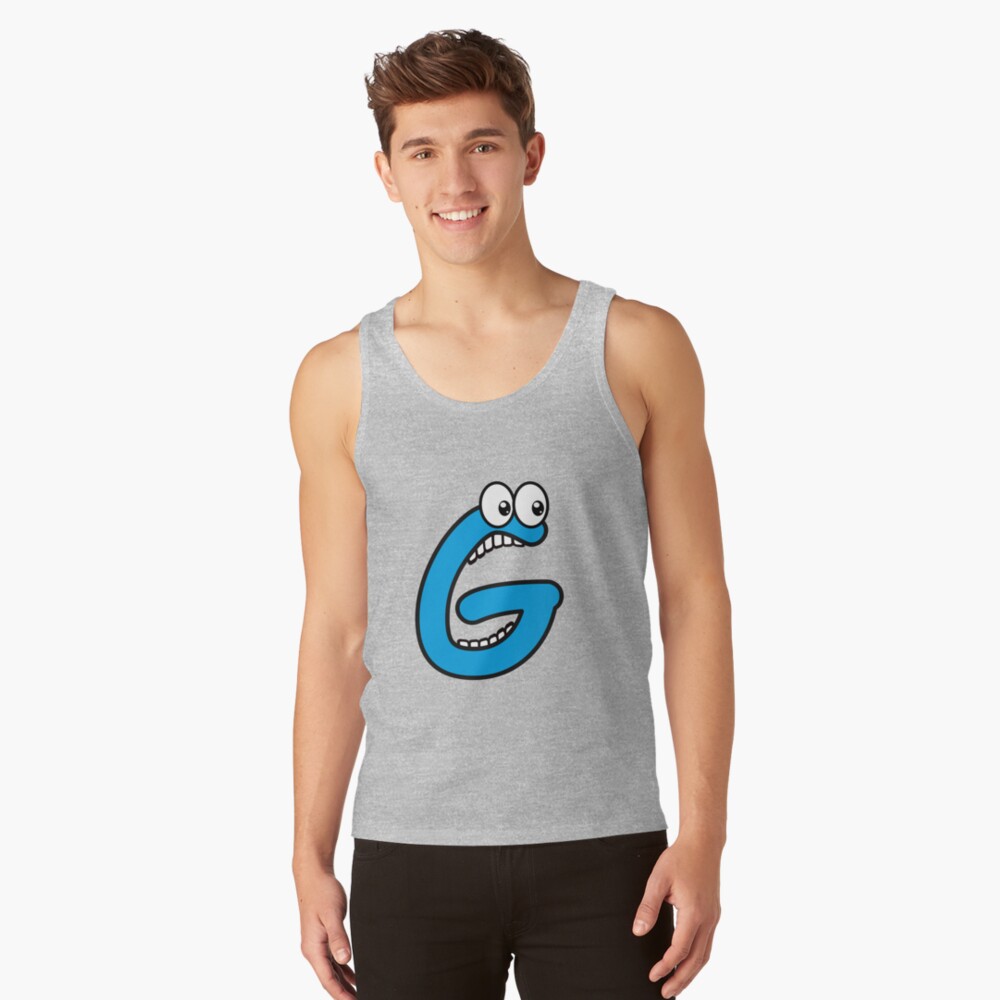 "letter G with googly eyes" Sticker by hendeJens | Redbubble