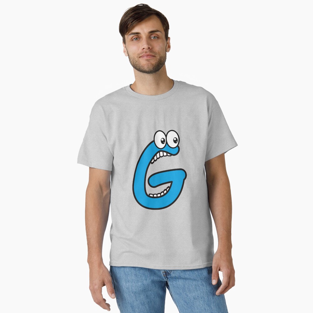 "letter G with googly eyes" Sticker by hendeJens | Redbubble