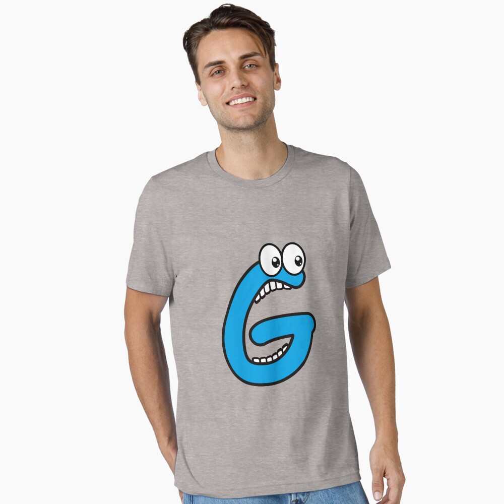"letter G with googly eyes" Sticker by hendeJens | Redbubble