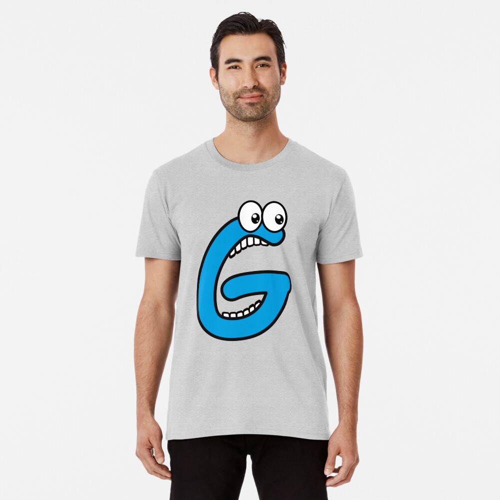 "letter G with googly eyes" Sticker by hendeJens | Redbubble