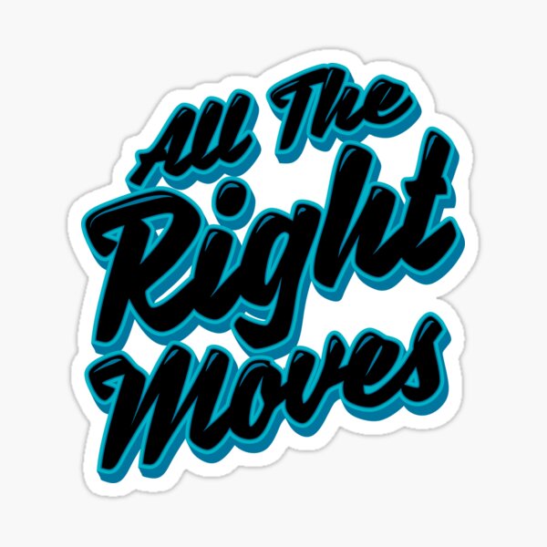 "All The Right Chess Moves" Sticker by GrandeDuc | Redbubble