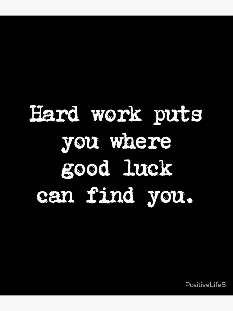 Motivational Luck Quotes