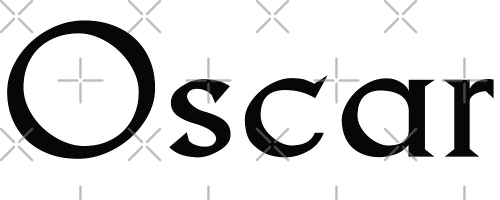 "Oscar Name" by ProjectX23 | Redbubble