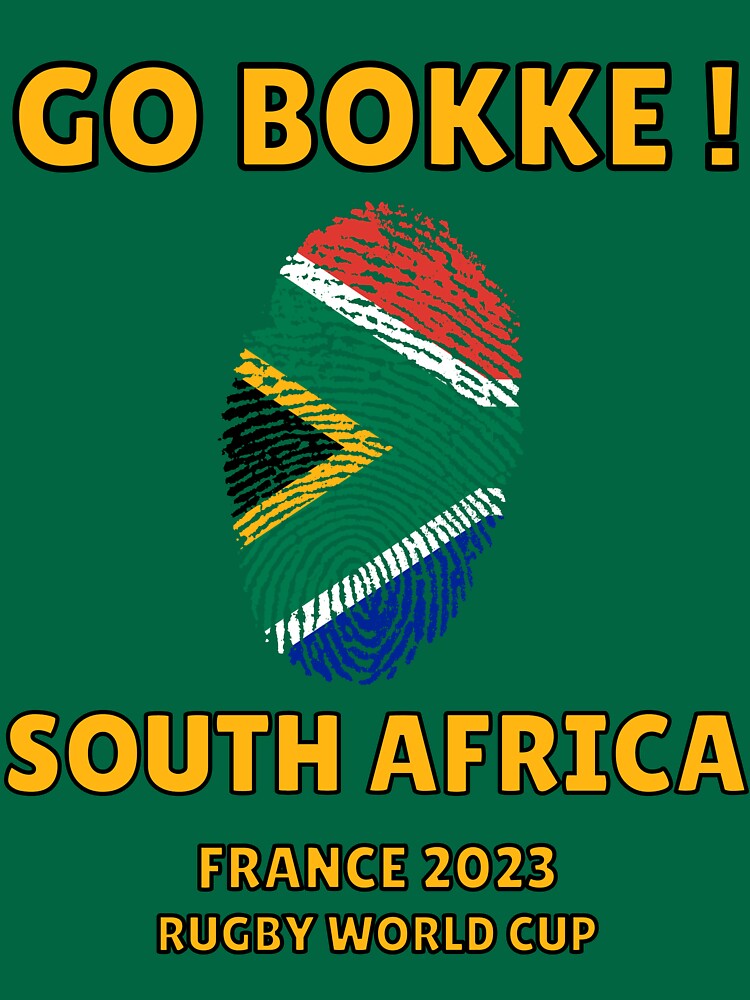 "RUGBY SPRINGBOK FAN DESIGN" Essential T-Shirt by Volfoni2B | Redbubble