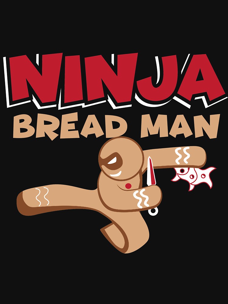 "Ninja Gingerbread Man Ginja | Ninja Breadman | Funny Christmas sweater ...