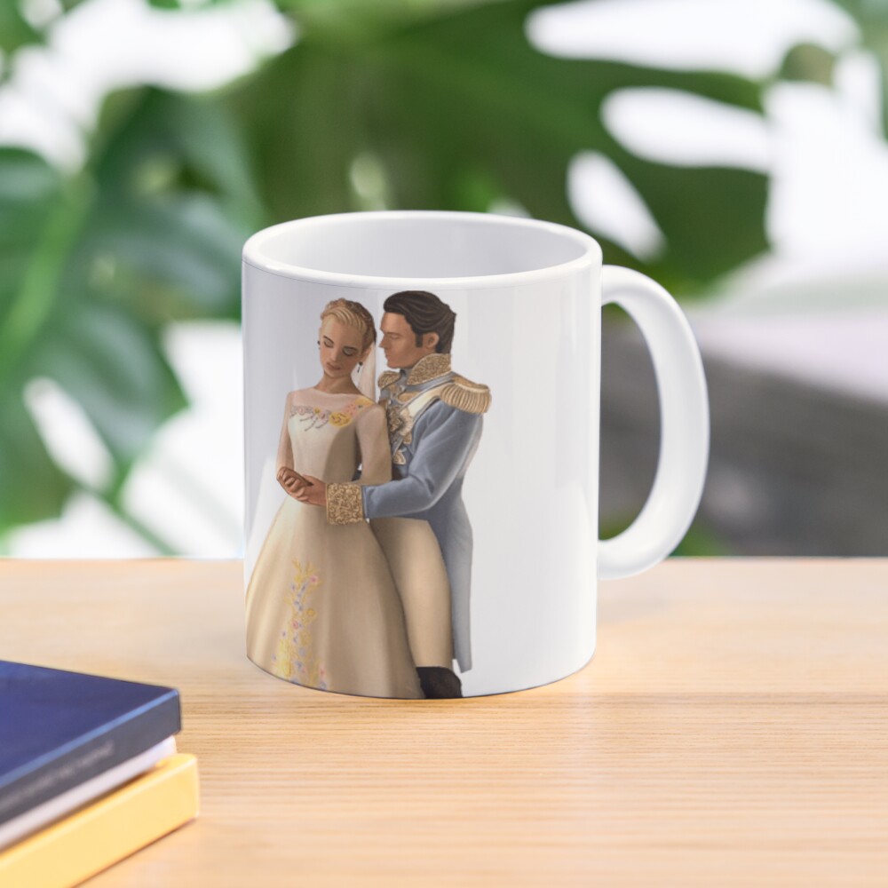 "Cinderella and Prince Charming" Sticker for Sale by SmritiArts | Redbubble