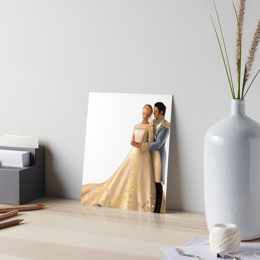 "Cinderella and Prince Charming" Sticker for Sale by SmritiArts | Redbubble