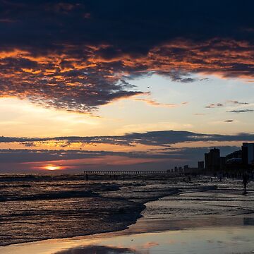 "Panama City Beach Sunset, PCB, Florida" Sticker for Sale by Trent ...