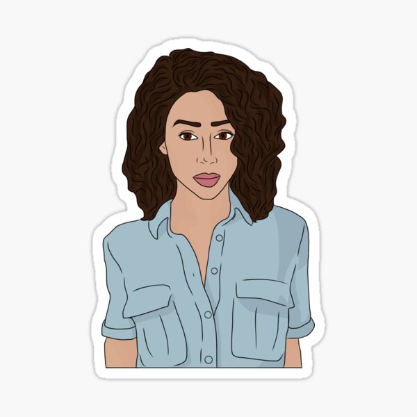"LIZA KOSHY FANART" Sticker by RensDigitalArt | Redbubble