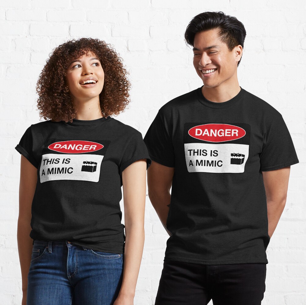 "Funny Mimic Confirmed Sign" Sticker for Sale by pixeptional | Redbubble