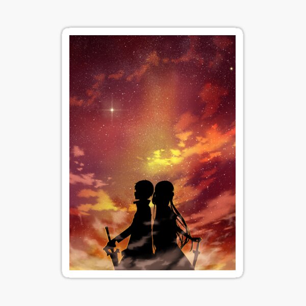 "SAO" Sticker for Sale by AikoDes | Redbubble