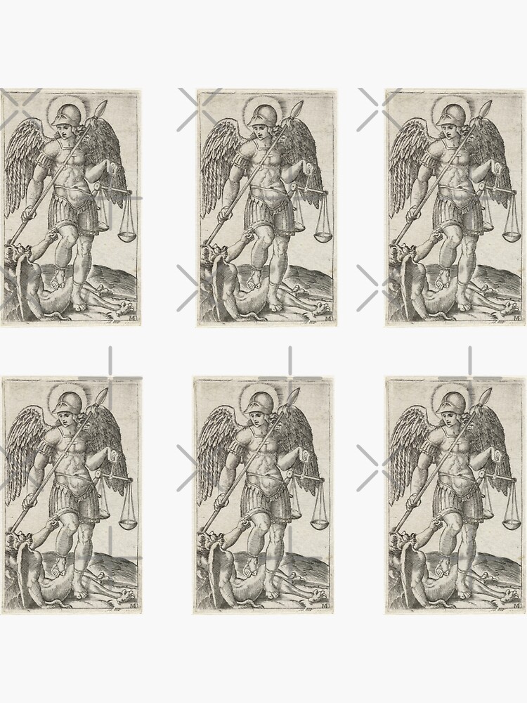 "Archangel Michael" Sticker for Sale by neteor | Redbubble