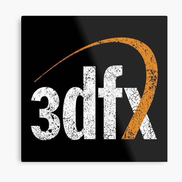 "3DFX Faded" Metal Print for Sale by CCCDesign | Redbubble