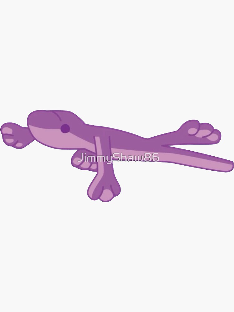 "Sticky Gecko" Sticker for Sale by JimmyShaw86 | Redbubble