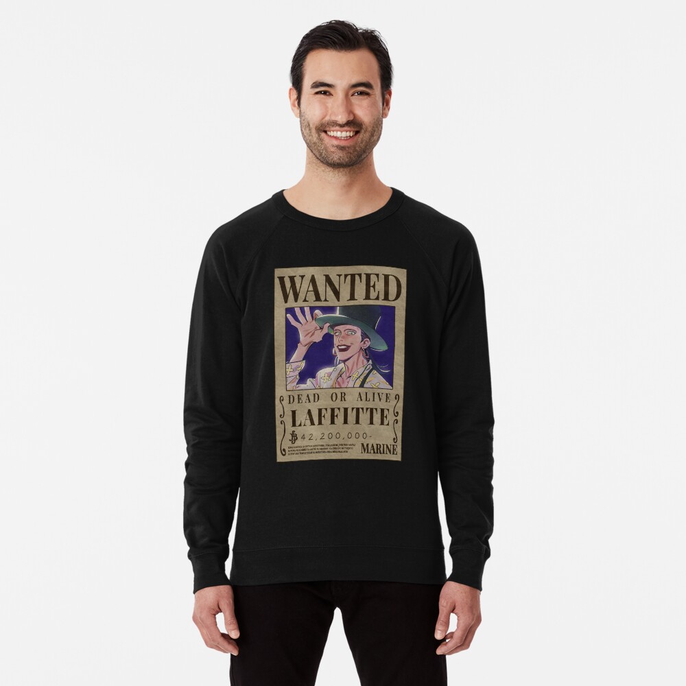 "One Piece Laffitte Bounty Wanted" Art Board Print for Sale by One ...