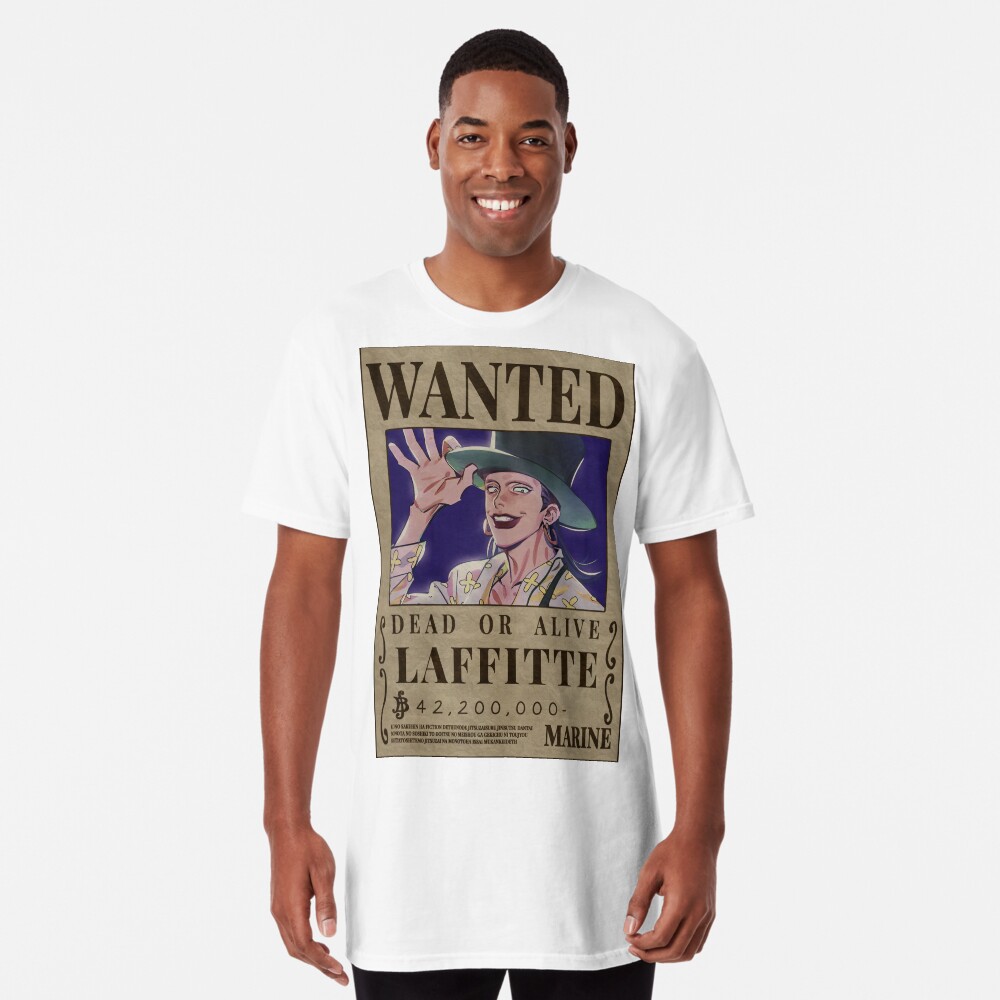 "One Piece Laffitte Bounty Wanted" Art Board Print for Sale by One ...