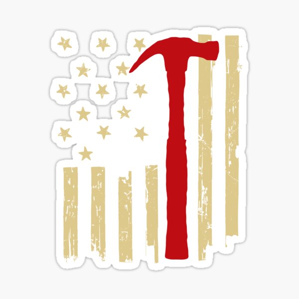 Union Carpenter Stickers | Redbubble