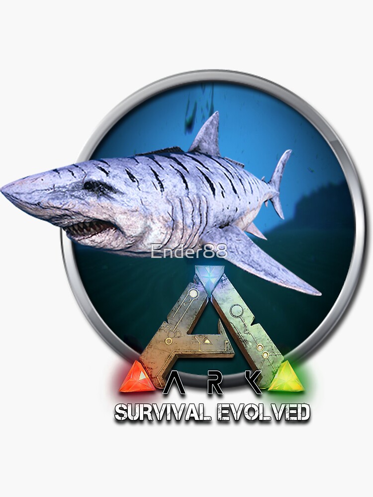 "Ark Logo" Sticker for Sale by Ender88 | Redbubble