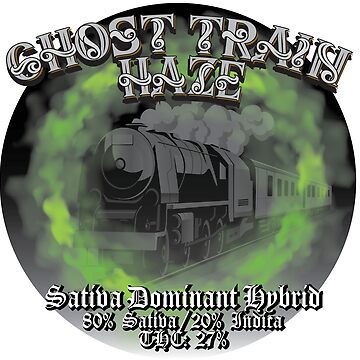 "Ghost Train Haze Cannbis Strain Art" Magnet for Sale by kushcoast ...